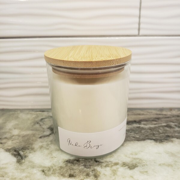 Linen Candle Fresh Jar Candle Fresh Linen Container Candle Crisp Clean ...