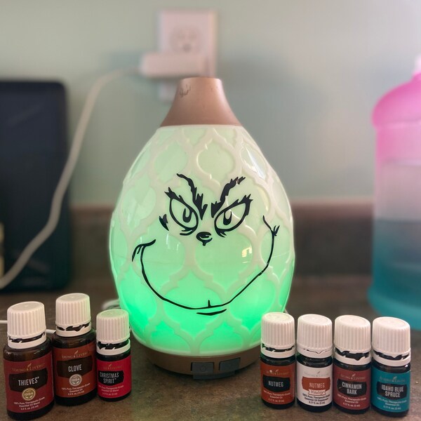 Christmas Faces - Diffuser Decals - Etsy