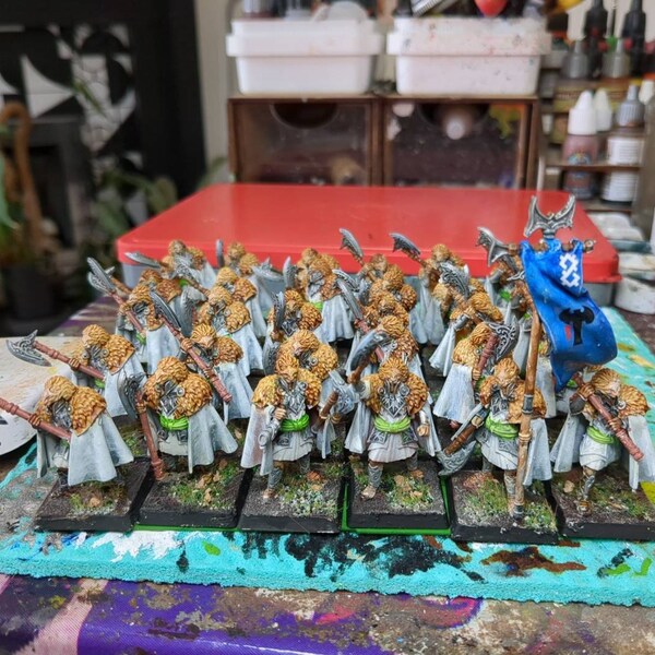 Cave Monster Reptile Warriors 28mm Scale 3D Printed Resin Miniatures ...