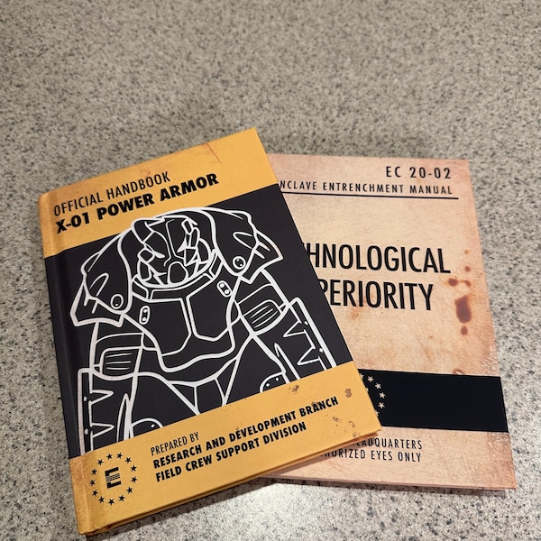 Personalized Fallout Notebook. Customizable Vault Dweller's Manual ...