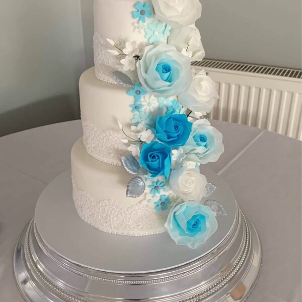 Handmade Edible Sugar Cosmo Flower Cake Topper Decorations Wedding - Etsy