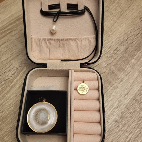 Extremely Powerful 5G EMF Orgonite Protection Necklace, Solar Quartz ...