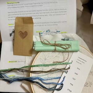 Custom DIY Baby Name Embroidery Kit / Baby Name Sign Embroidery Hoop ...