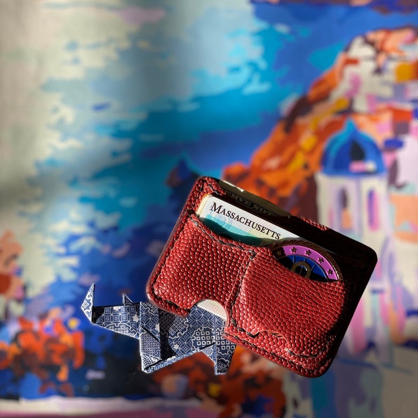 Custom Minimalist Leather Front Pocket Lewis Wallet, RFID Shield and ...