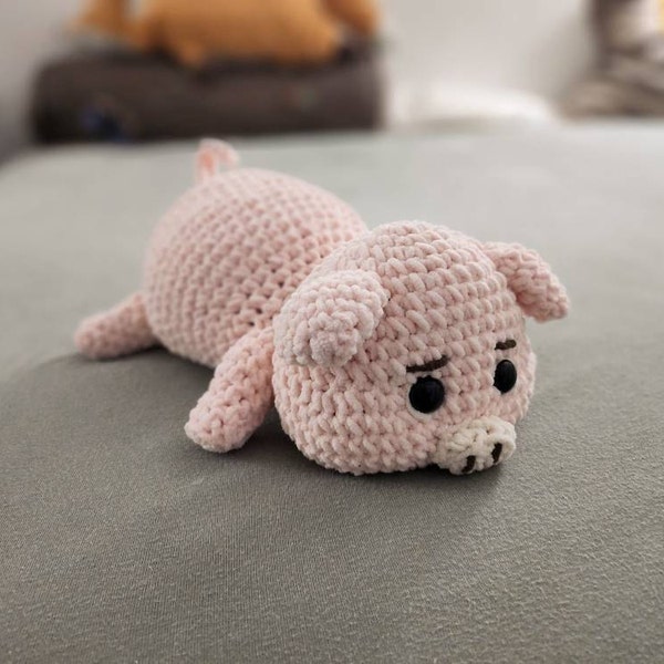 Pig Crochet Pattern, Amigurumi Valentines Crochet Pattern Piglet ...