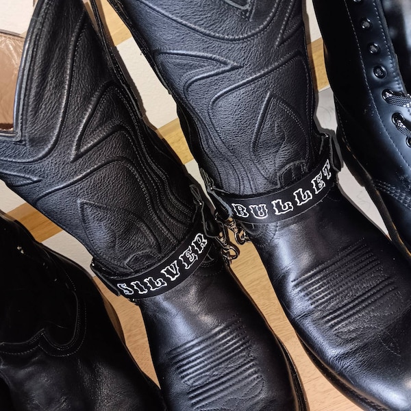 CUSTOMIZABLE - Custom Leather Boot Harness Set - Etsy