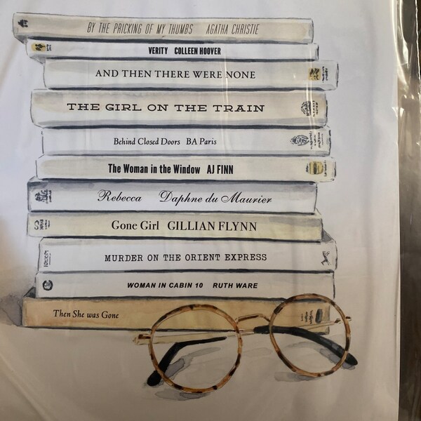 Personalized Art Print Your Favorite Books No. 5 - Customizable ...