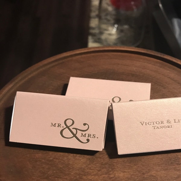 Custom Mr. & Mrs. Match Boxes - Party Favors, Custom Matches, Foil ...