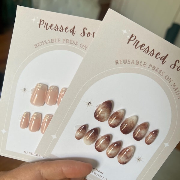 CECILY | Italian Tile Lemon Press on Nails | Summer Vacation Nails ...