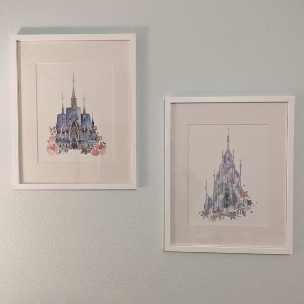 Frozen Castles, Disney Princess Castles, Frozen Movie, Elsa and Anna ...