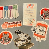 Blood Bag Transparent Vinyl Sticker, Nursing Student, Nurse Gift ...