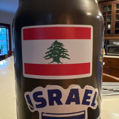 Very Lebanese Sticker Pack Waterproof Vinyl Stickers Pack of 5 Lebanon ...