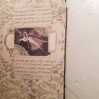 ANTIQUE Journal Printable Digital Download, Antique Style Junk Journal ...