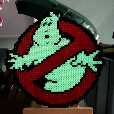 Ghostbusters Inspired Cross Stitch PATTERN ONLY - Etsy