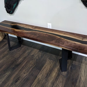 H 16 Inch Cress Bench Legs, Black Powder Coated, 1 Pair, SS400 - Etsy