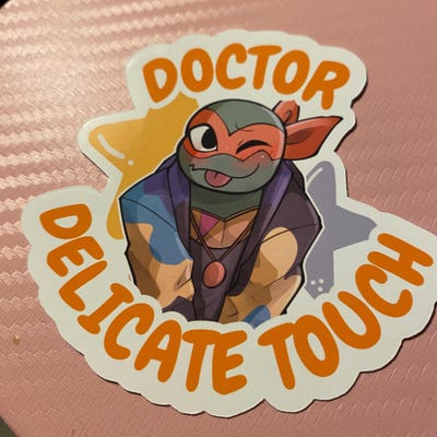 ROTTMNT Raphael Sticker - Etsy