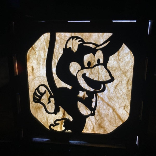 Super Smash Light Box, Video Game Home Decor, Gamer Gift Idea, 90s ...
