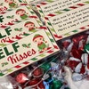 ELF Kisses Treat Bag Christmas Toppers, Printable Christmas Toppers ...