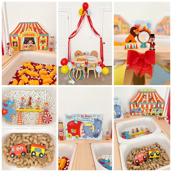 Circus Ring of Fire Activity Kit for 8 - Etsy