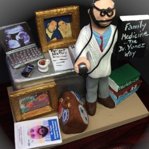Custom Dental Office Art - Custom Made Dentist Gift- Dental Figurine ...