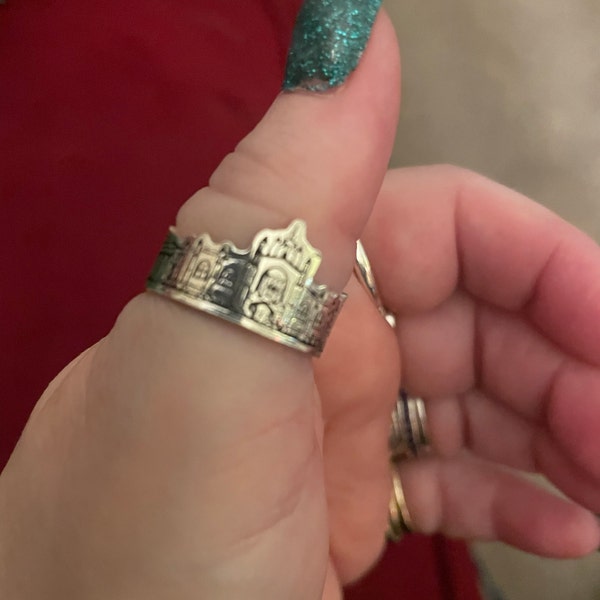 Your City Ring • Any Cityscape Ring • Travel Ring • Custom Silver Ring ...