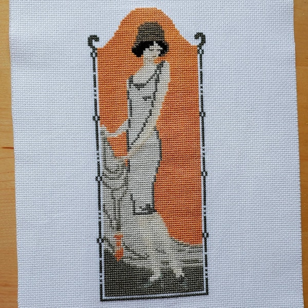Native American Indian Girl. Instant Download PDF Cross Stitch Pattern ...