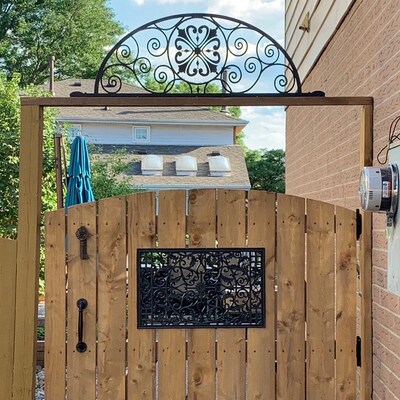 Gate Toppers Metal Powder Coated - Etsy Canada