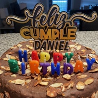 Cake Topper Happy Birthday Basic Flowers and Butterflies Svg, Eps ...