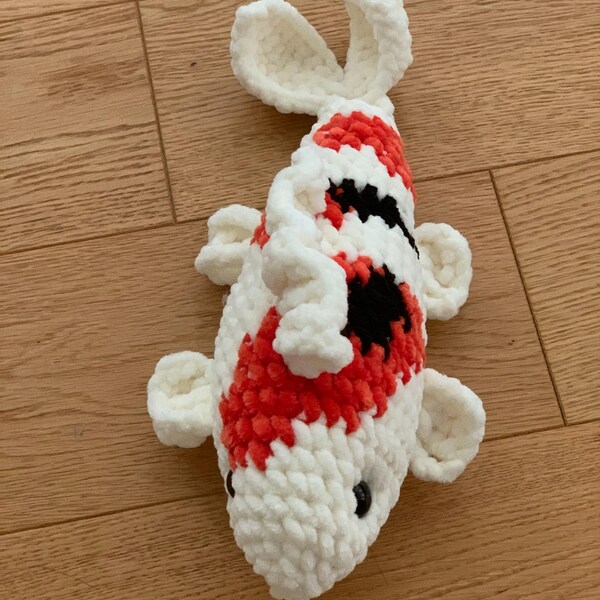 Koi Fish No Sew Crochet Pattern, Fish Crochet Pattern, No Sew Amigurumi ...