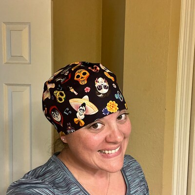 Sewing PATTERN Greys Anatomy-inspired Euro Style Surgical Scrub Cap Hat DIY Easy Sew Digital ...