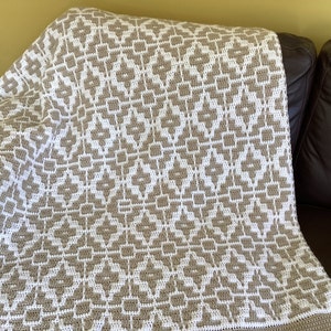 Crochet PATTERN Tree Tops Throw, Blanket, Afghan. Original Design by ...