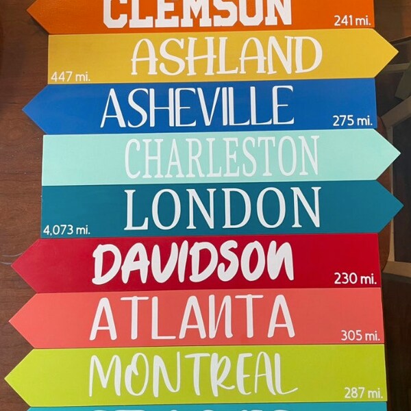 Directional Signs | Destination Signs | Arrow Sign | Yard Destination ...
