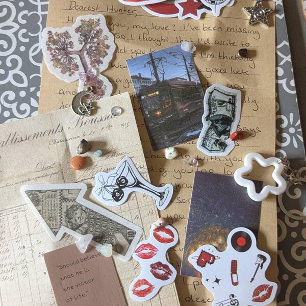 Handwritten Comfort Character Letters - Etsy UK