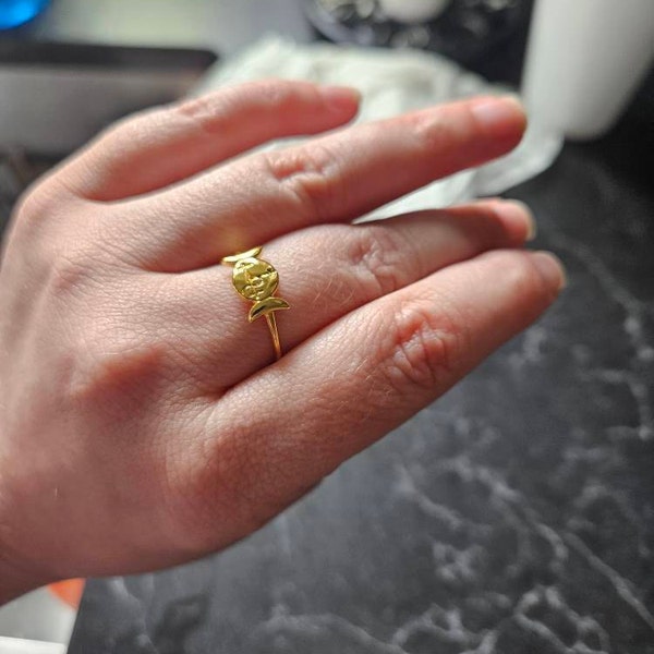 925 Silver Sigil of Lilith Ring,seal Sigil of Lilith Jewelry,mythology ...