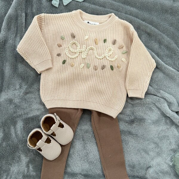 Custom Birthday Sweater, One Year Old Birthday, Two Year Old Birthday ...