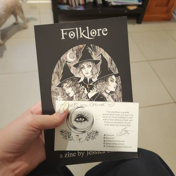 Inktober 2020 Zine "folklore" Illustrations & Short Stories Jlauserart ...