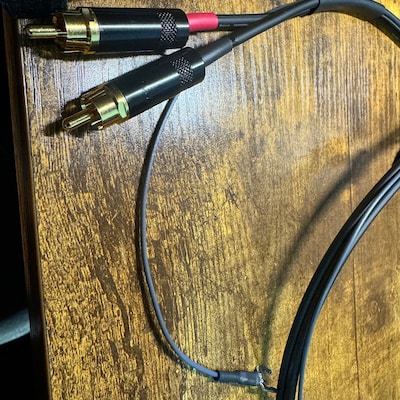 Technics Turntable Ground Wire, 'bullet' Style Plug, for Realistic, MCS ...