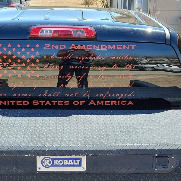 2nd Amendment, American Flag, Pledge of Allegiance, Pledge Sticker ...