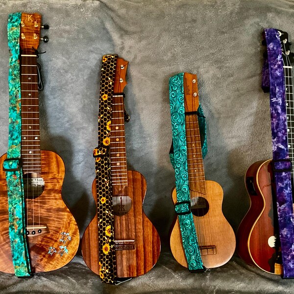 Ukulele Keychain Wood Keychain Handmade Keychain Bobble Ukulele ...