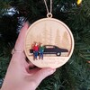 Supernatural Christmas Ornament, Sam, Dean and Baby, Handmade Wooden ...