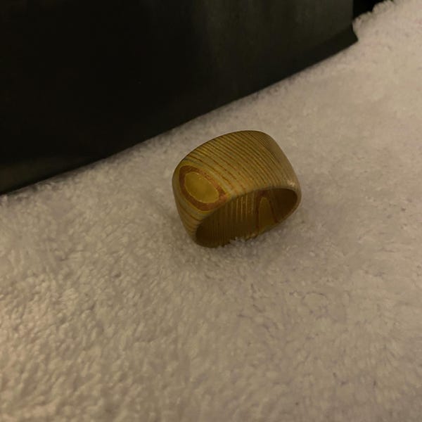 Super Conductor Acid Etched Ring | Deep Pattern | High End Ring ...