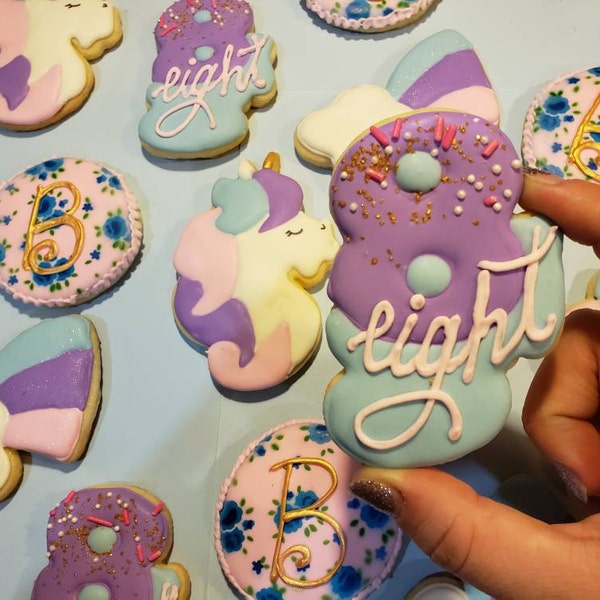 Number 8 Cookie Cutter. 8 Cookie Cutter. Hand Lettered Number 8 Cookie ...