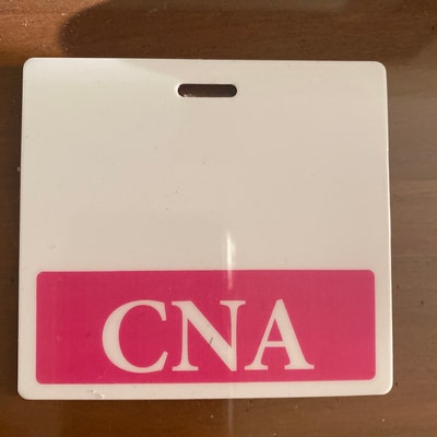 Pink CNA Badge Buddy Free Shipping Badge Buddies for Certified Nurse ...