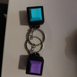 MX Fidget Plate WASD 3D Printed Fidget Toy Keychain - Etsy