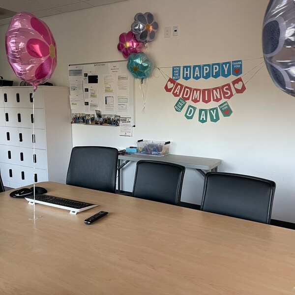 Administrative Professionals Day Printable Banner, Administrative ...