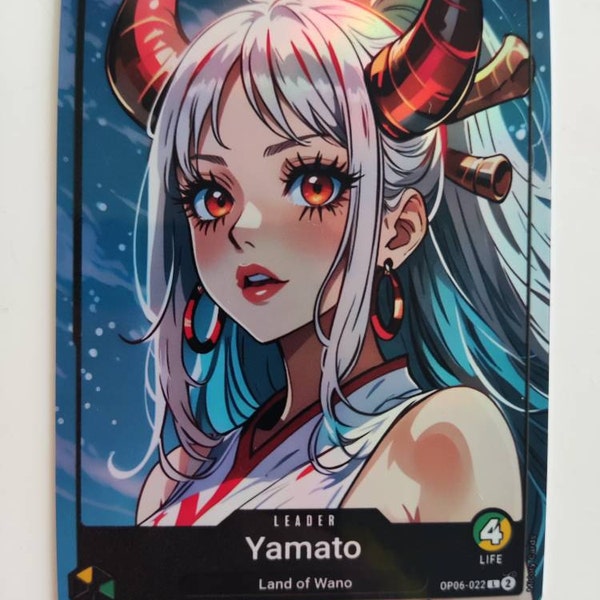 Reiju Custom Leader OP06 – Karte One Piece Custom - Hyper-gloss Full ...