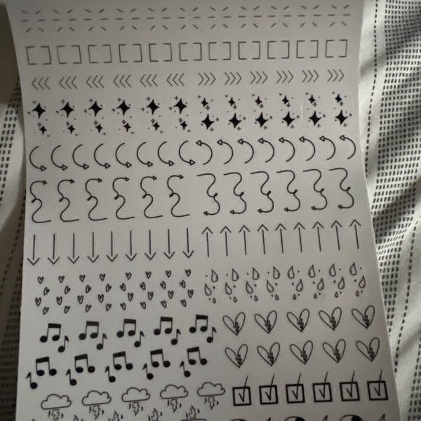 Smutty Good Time (3rd Edition) Sticker Sheet, Book Annotating Stickers ...