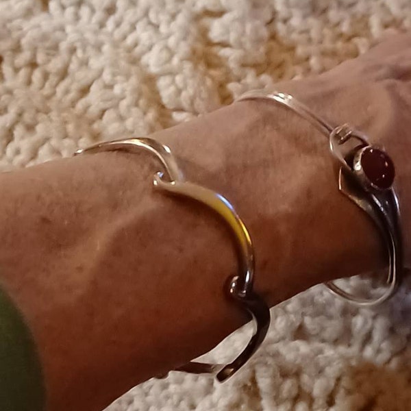 WAVE BRACELET 925 Sterling Silver. Made on Cape Cod. Bracelet With ...