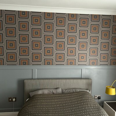 Woven Cane Effect Wallpaper - Etsy UK