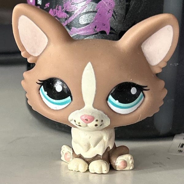 Littlest Pet Shop Authentic EURO Version No Number (no Spots) Bull ...
